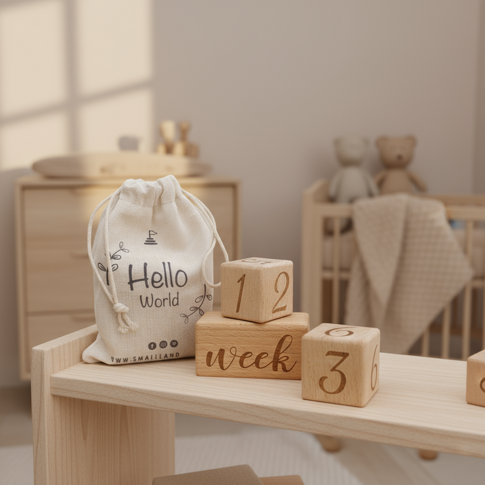 Baby Milestone Blocks | Small Land