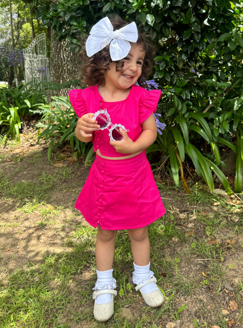 The Ari Set - Raspberry Rose – Small Land